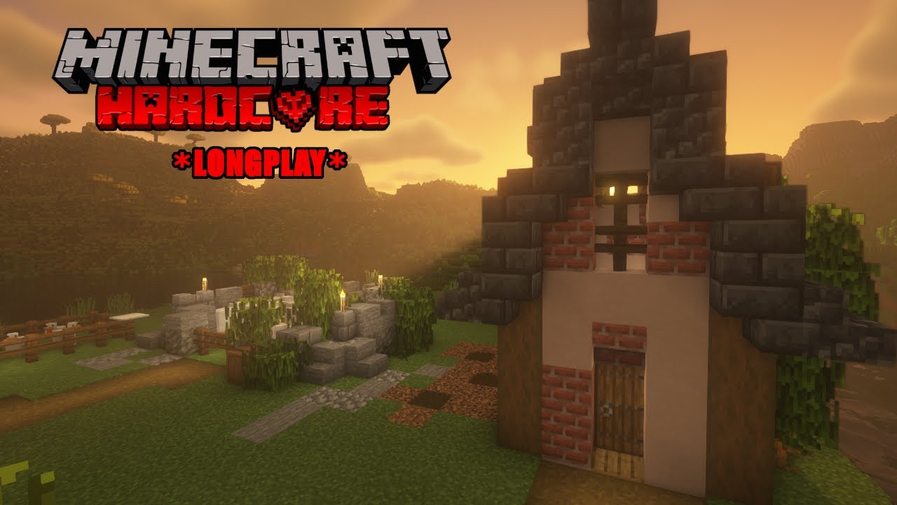 Minecraft Relaxing Longplay FARMER HOUSE (With Commentary) #5 Hardcore ...