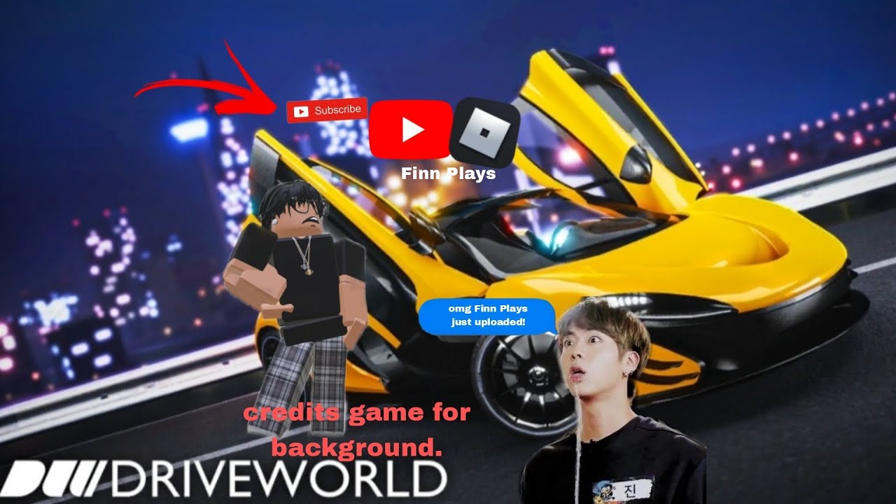 Playing Drive World! (Roblox) - YouTube