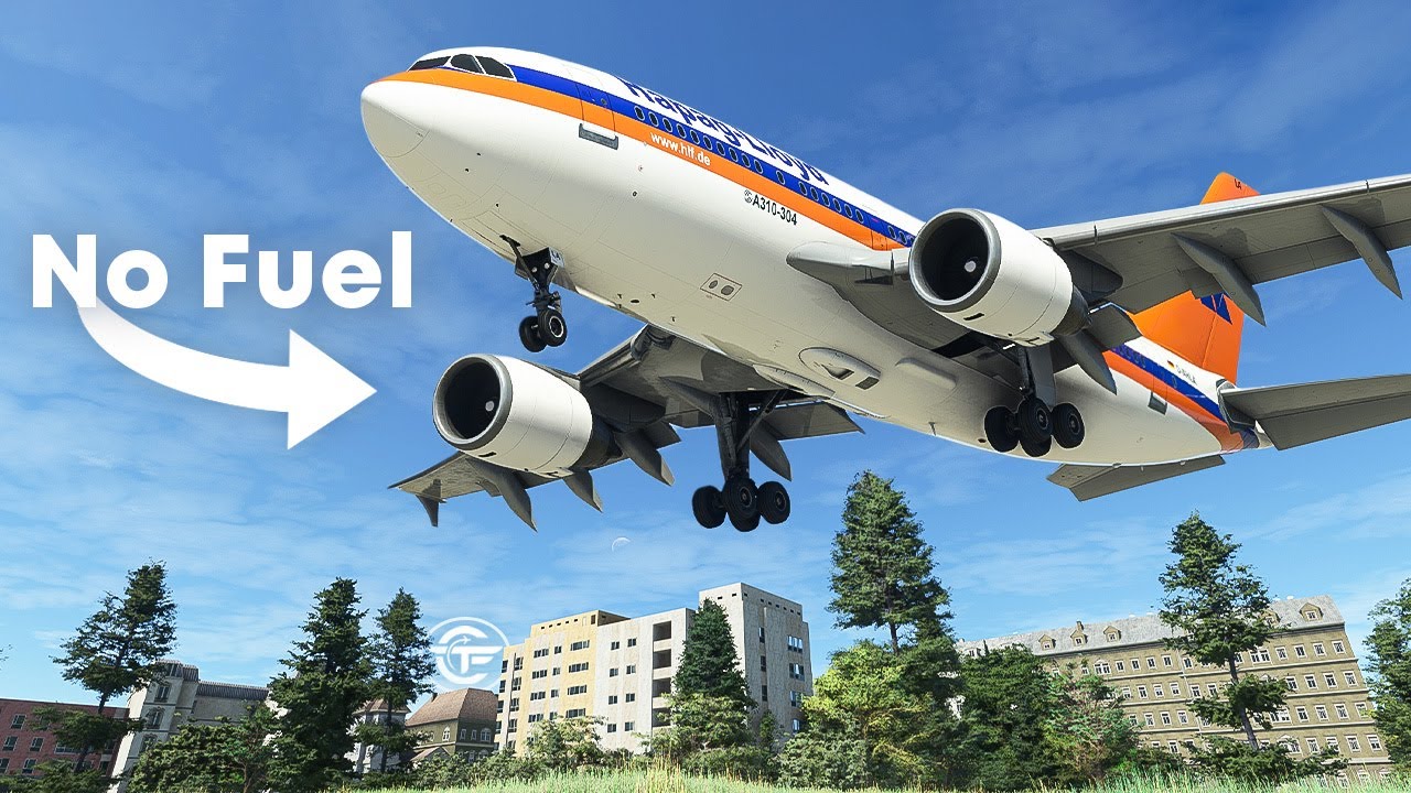 All Engines Shut Down in Mid-Flight | Running Out of Fuel over Europe ...