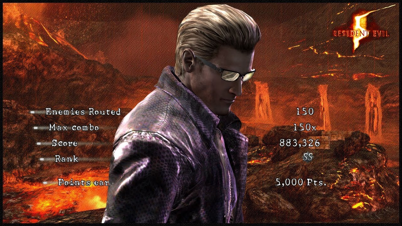 RESIDENT EVIL 5 PC - THE MERCENARIES - VOLCANO [SOLO] 883K - YouTube