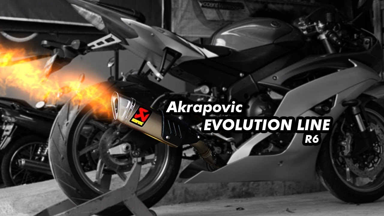TERBAIK!! AKRAPOVIC EVOLUTION LINE TITANIUM YAMAHA R6 | LAYZ MOTOR ...