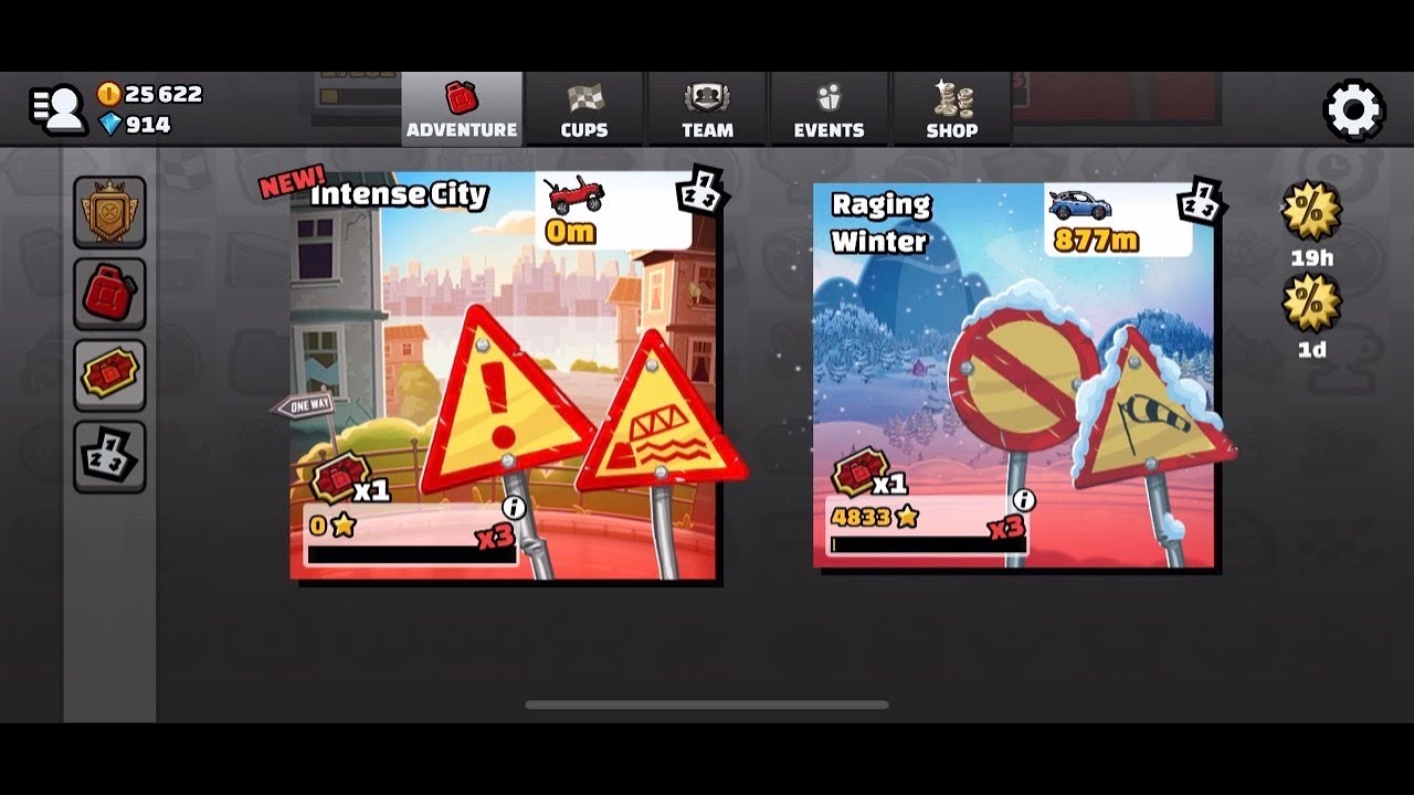 Hill Climb Racing 2 Intense City New Game - YouTube