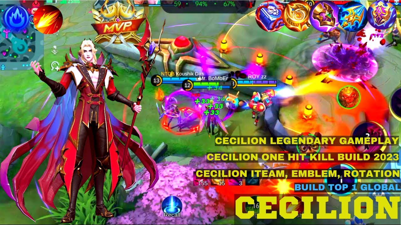 Unstoppable Cecilion Build Insane Lifesteal - Build Top 1 Global ...