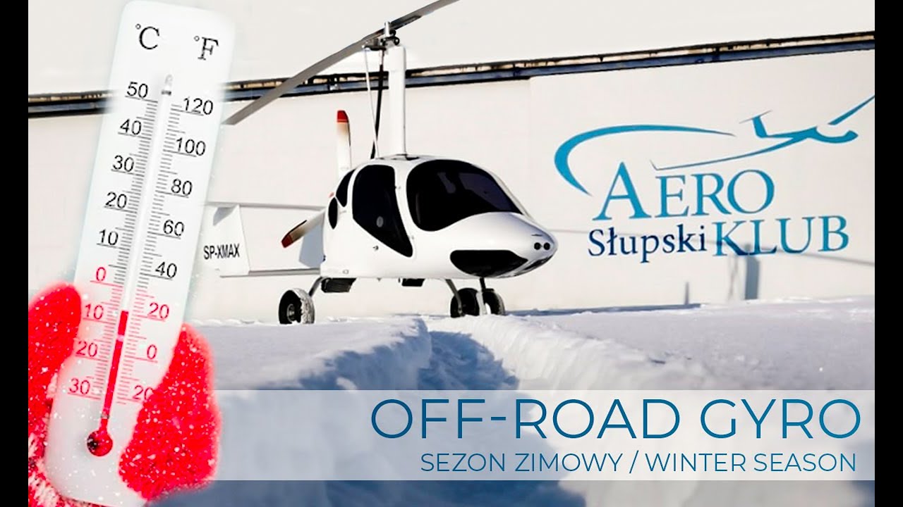 OFF-ROAD GYRO / Test flights in winter - YouTube