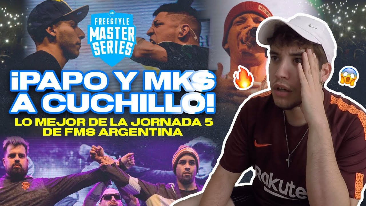 ¡PAPO Y MKS ESTÁN CEBADÍSIMOS! LO MÁS ÉPICO DE FMS ARGENTINA J05 - YouTube