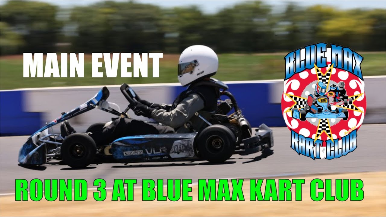 Blue Max Kart Club | Race 3 | Main Event (Lo206 Jr. 2) - YouTube