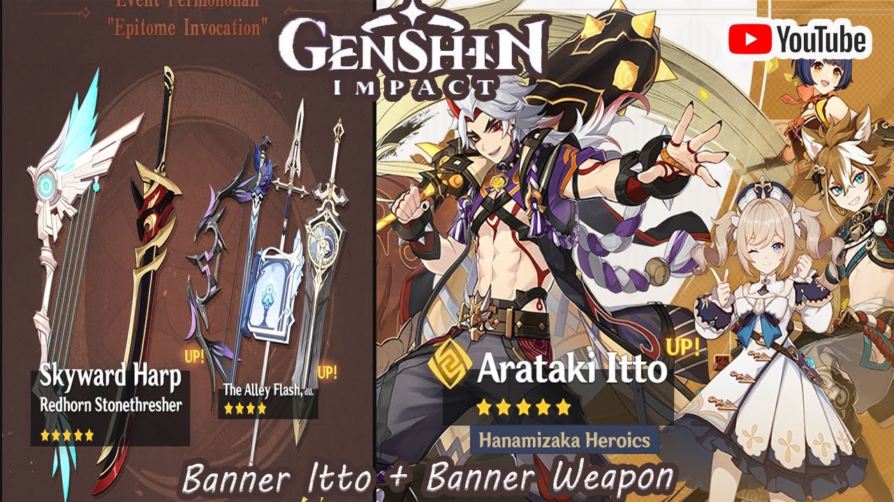 Genshin Impact TGA 2021 | 2.3 Event | Chara + Weapon Banner - YouTube