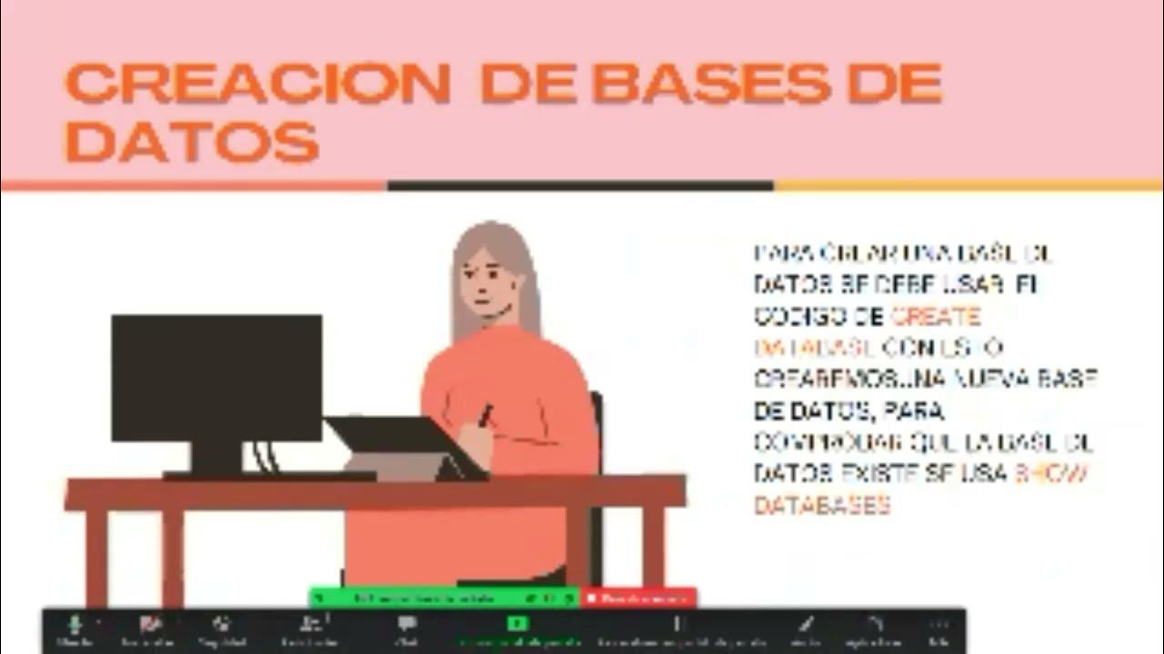 COMO CREAR BASE DE DATOS Y TABLA EN MYSQL COMMAND LINE CLIENT - YouTube