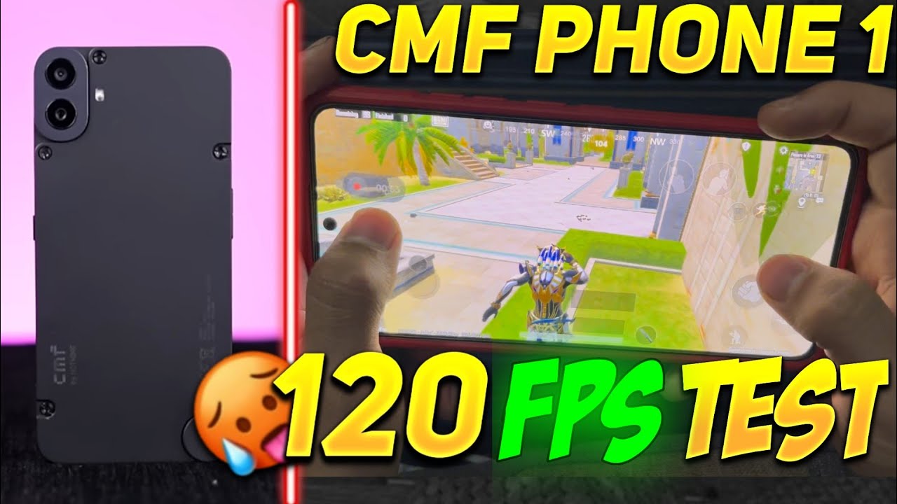 Cmf Phone 1 Bgmi Test 120 Fps After New Update 2025💀🔥 | Cmf Phone 1 ...