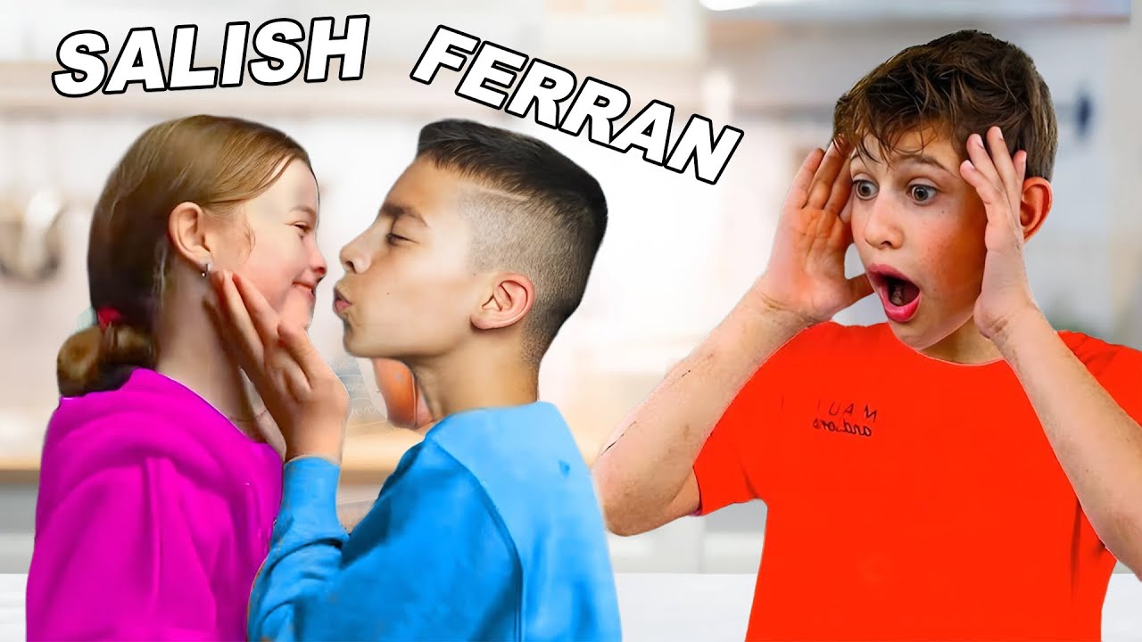 Salish Matter Quiz | Salish & Ferran KISSED ON CAMERA.. (Nidal is ANGRY ...