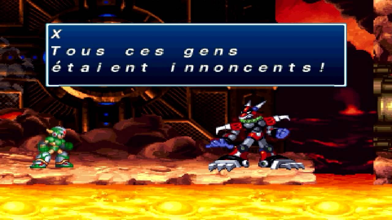 Walkthrough FR l Megaman X4 l Partie 9 : Magma Dragoon - YouTube
