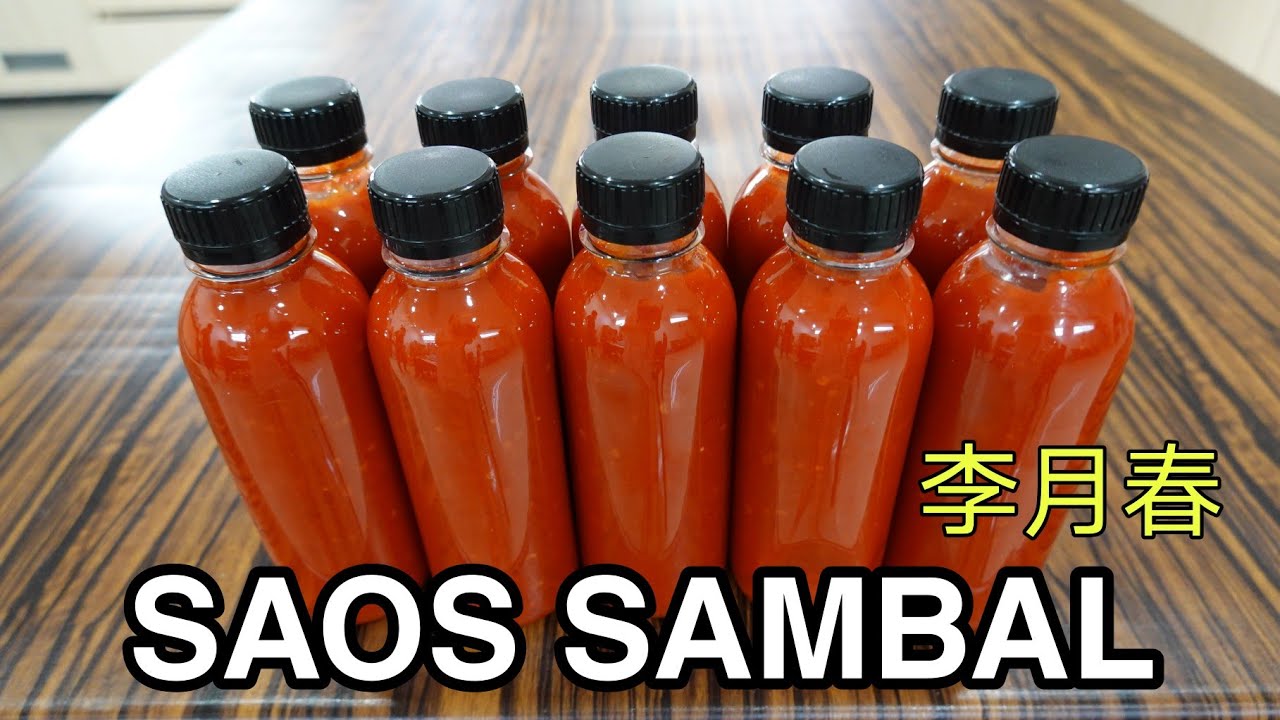 Saos sambal home made - YouTube