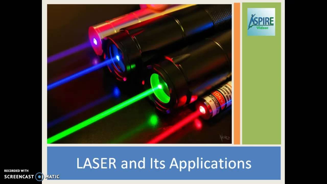 LASER and Its Applications | Applied Physics | BSNL TTA/JE/JTO - YouTube