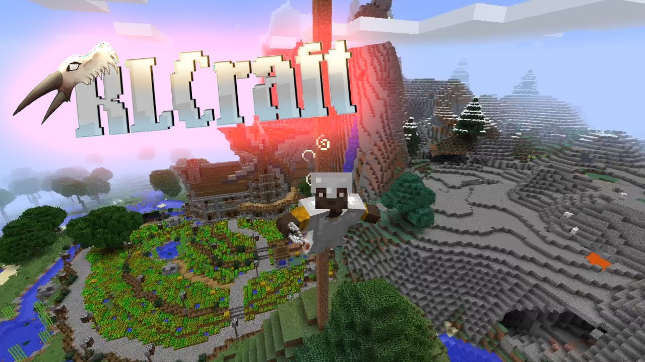 Finally Beating A Battle Tower In RLCraft - YouTube