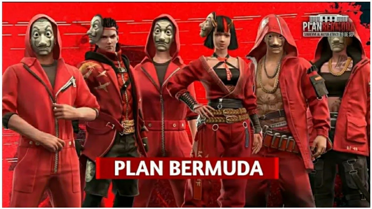 PLAN BERMUDA CHANGES - PLAN BERMUDA FREE FIRE | FREE FIRE X MONEY HEIST ...