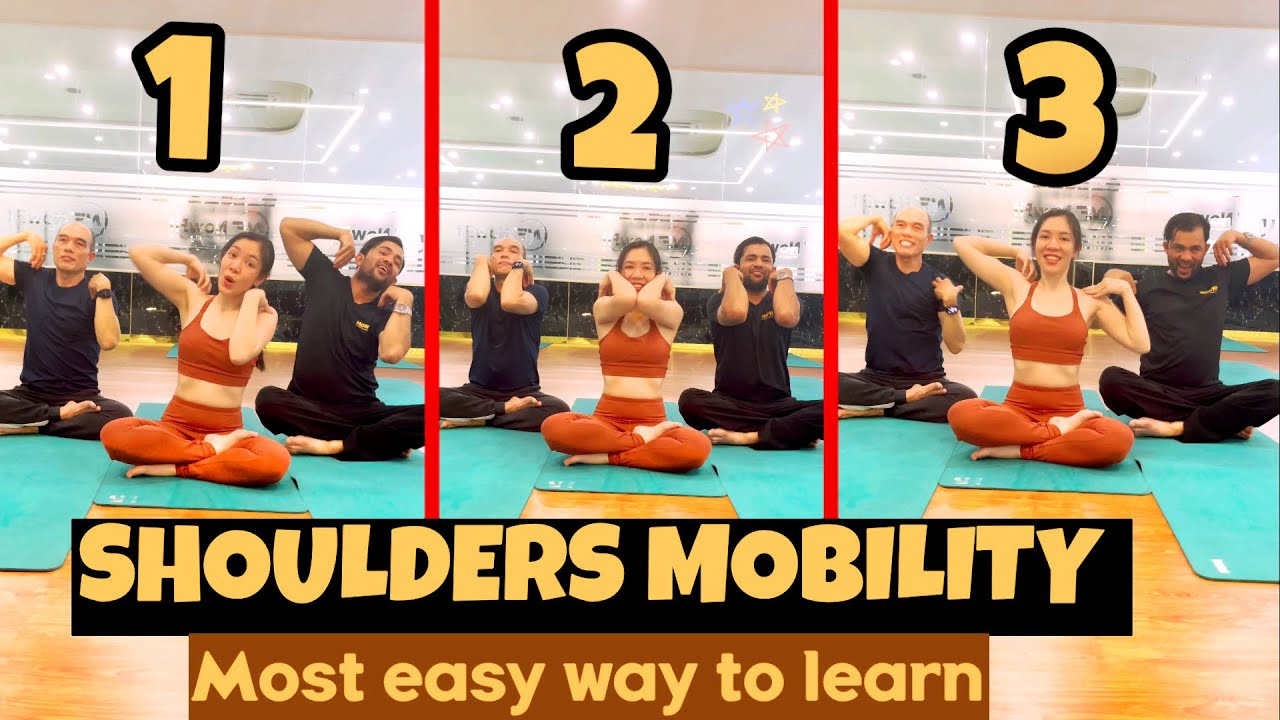 Shoulders Mobility Guide | Mobility Shoulder Step By Step | Pawan Yoga ...