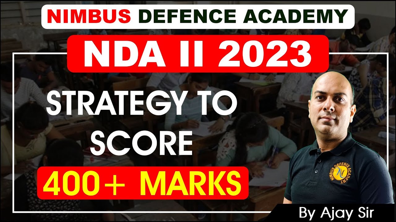 NDA II 2023 - Strategy To Score 400+ Marks - YouTube