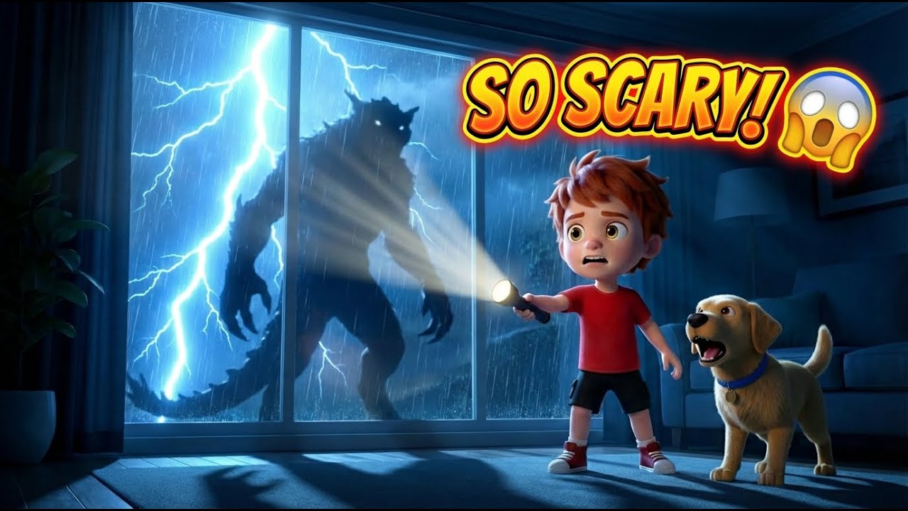 "What’s Scratching at the Window? 😱 The Scary Storm Story!" | "Bunty ...
