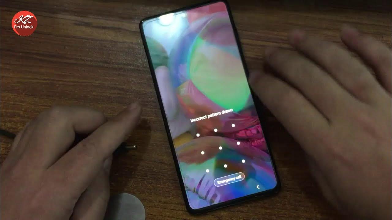 Samsung A71 A51 A31 hard reset Pattern unlock / screen lock remove - YouTube