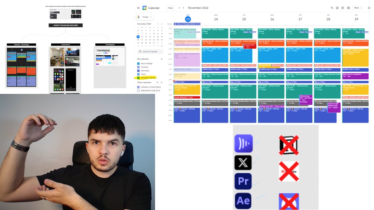 how i schedule my month as an editor so i never miss a deadline (copy ...