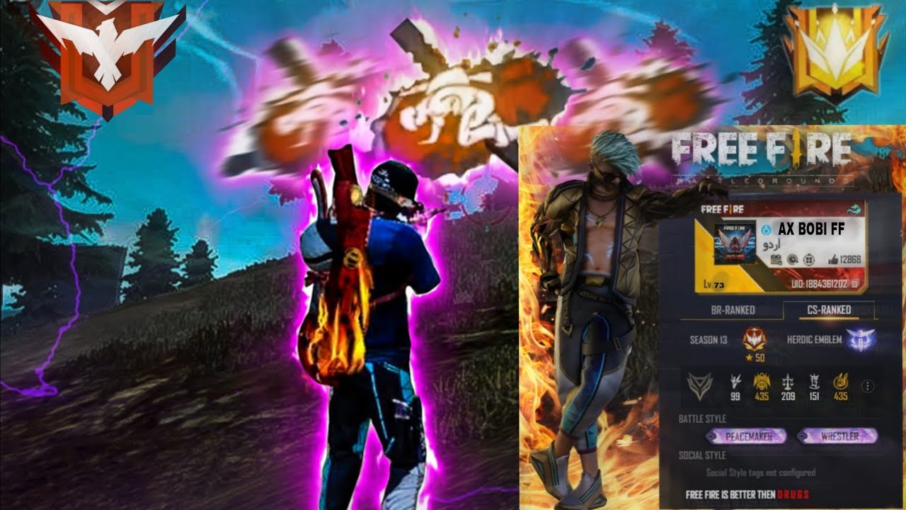 free fire br rank best gameplay😰 different divisions in the Free Fire ...