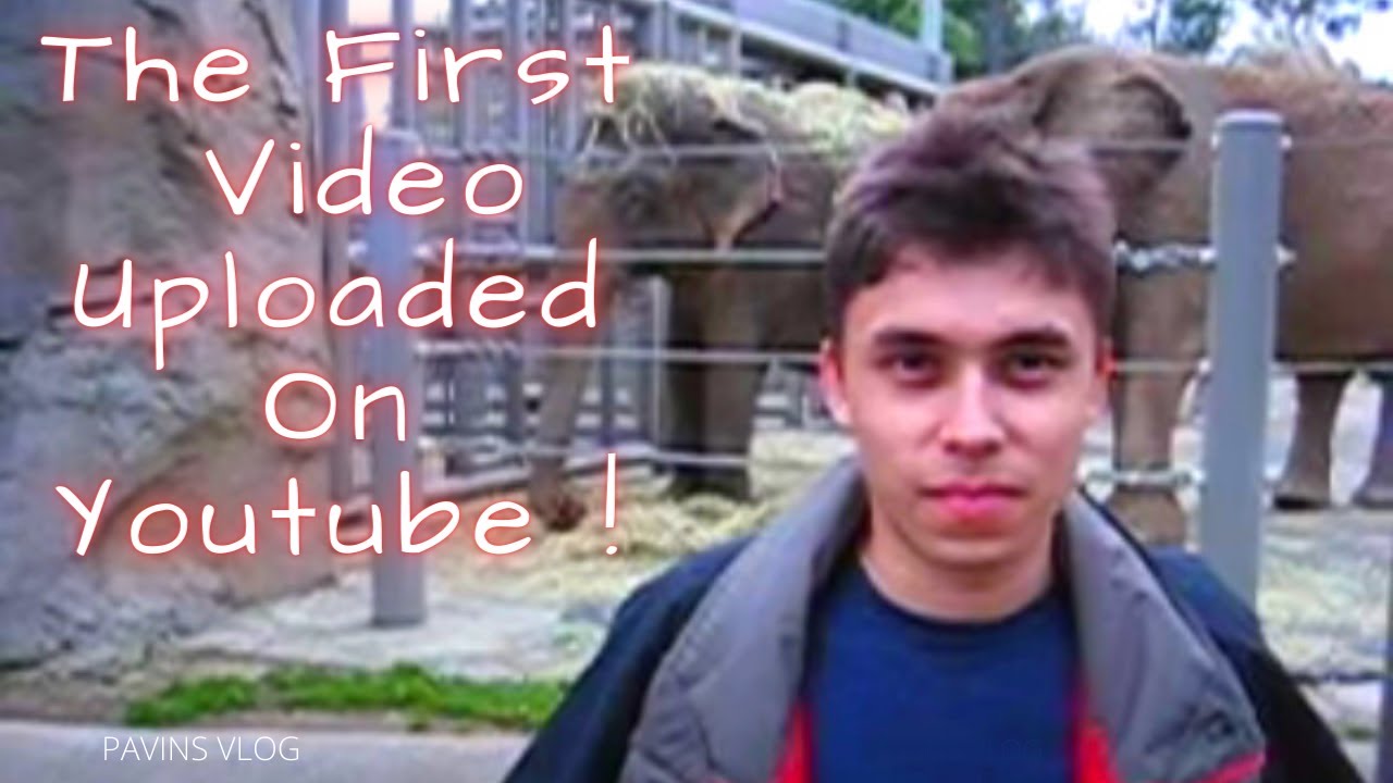 ME AT THE ZOO | The First Video On YouTube | Uploaded by Jawed Karim ...