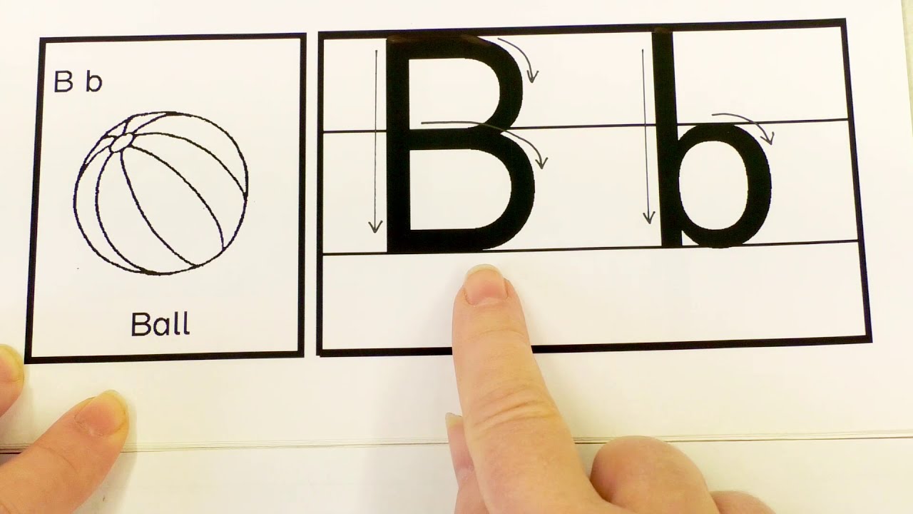 Der Buchstabe B. - YouTube