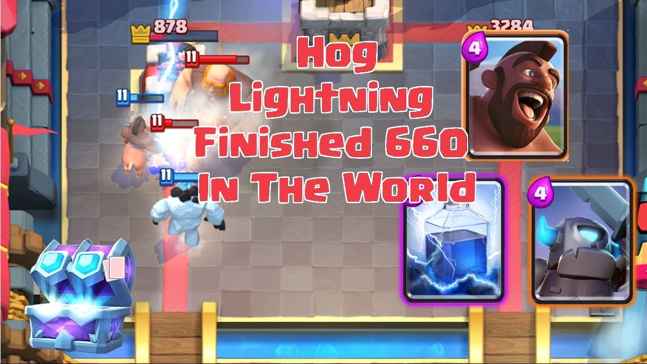 Hog Lightning Cycle to Finish the Season 660 in the World!! Draft Chest ...