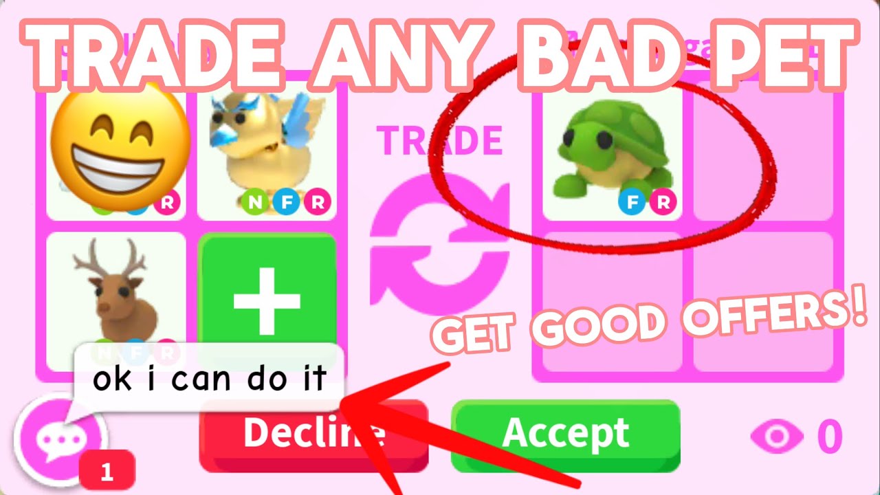 How to trade HARD TO TRADE PETS 2025! Transforming my Inventory! Adopt ...