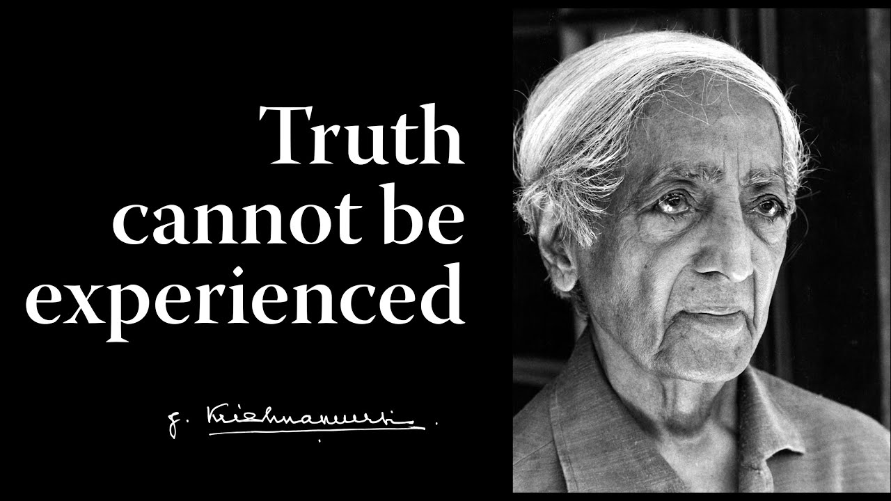 Krishnamurti Sayings