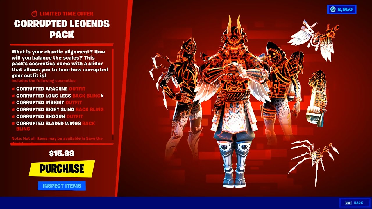 CORRUPTED LEGENDS is NOW AVAILABLE! - YouTube