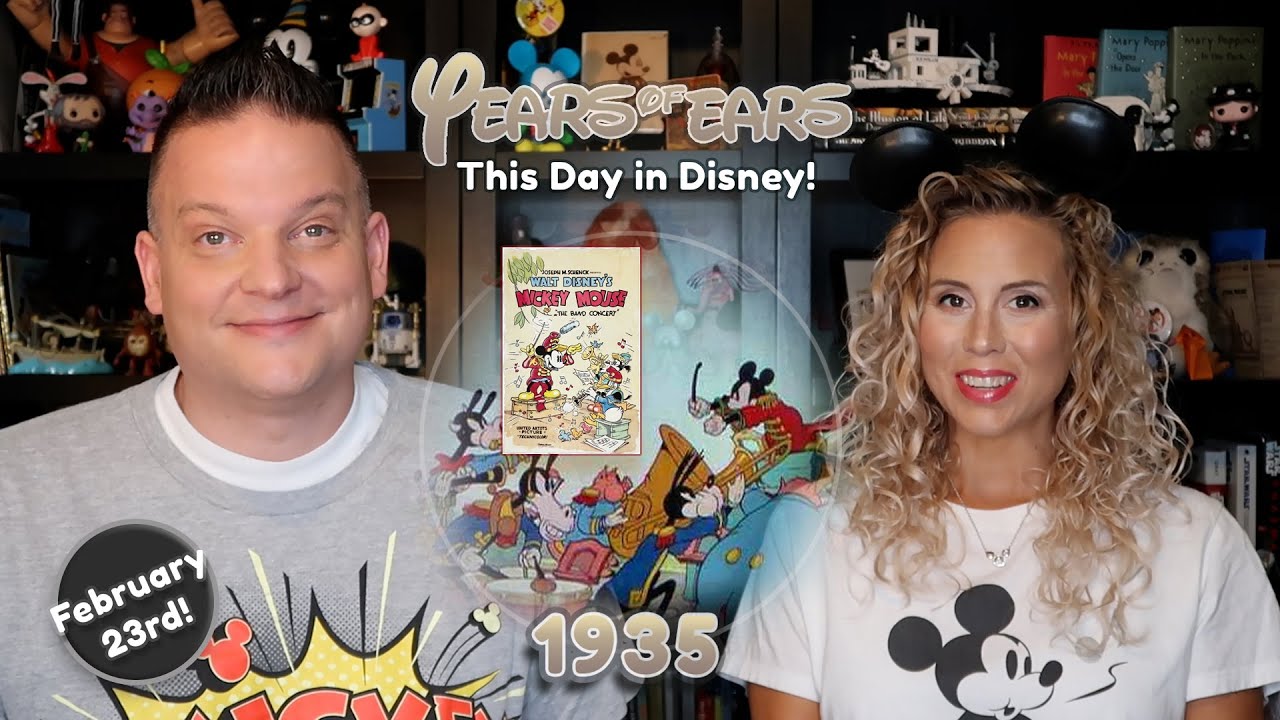 Disney History - Feb 23rd-1935- Mickey Mouse short The Band Concert ...