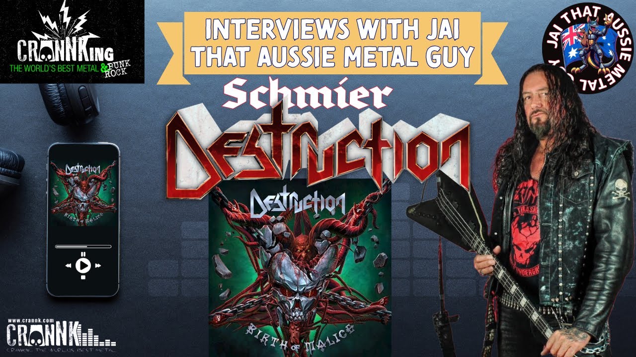 Jai That Aussie Metal Guy & Destruction: Schmier - YouTube