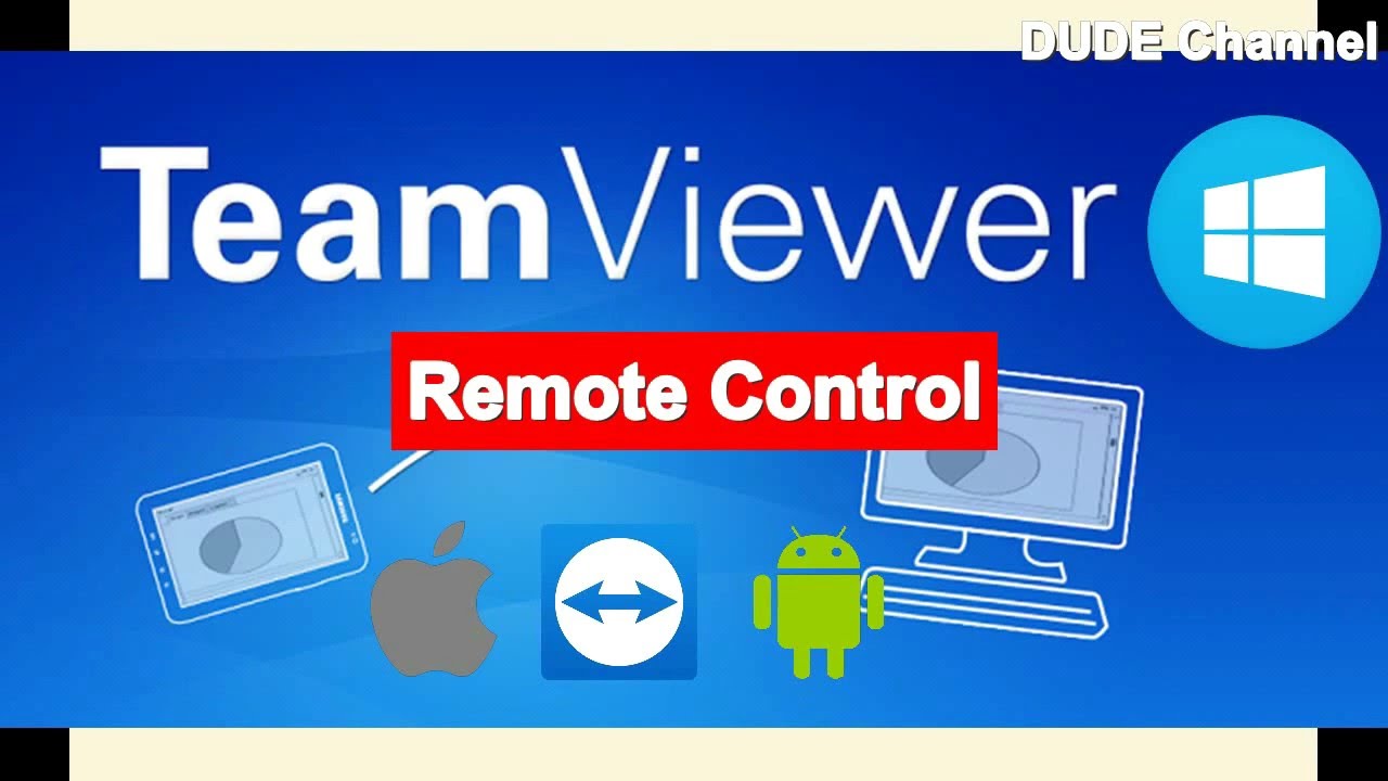 How To Remote Control With TeamViewer / 2016 - YouTube