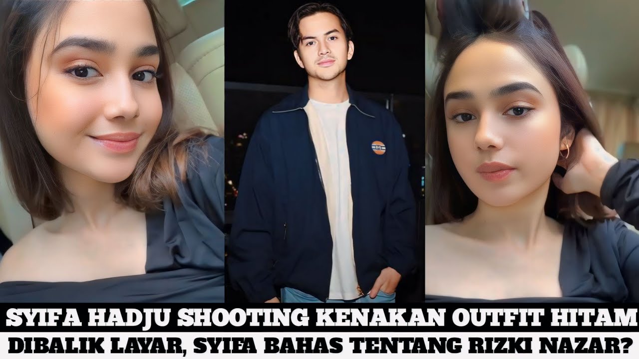 COUPLE BANGET, RIZKY NAZAR SYIFA HADJU KE LOKASI SHOOTING PAKAI OUTFIT ...