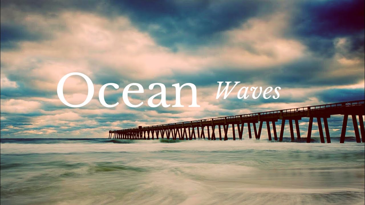 Ocean Waves | Relaxing wave Sounds with Birds Chirping - YouTube