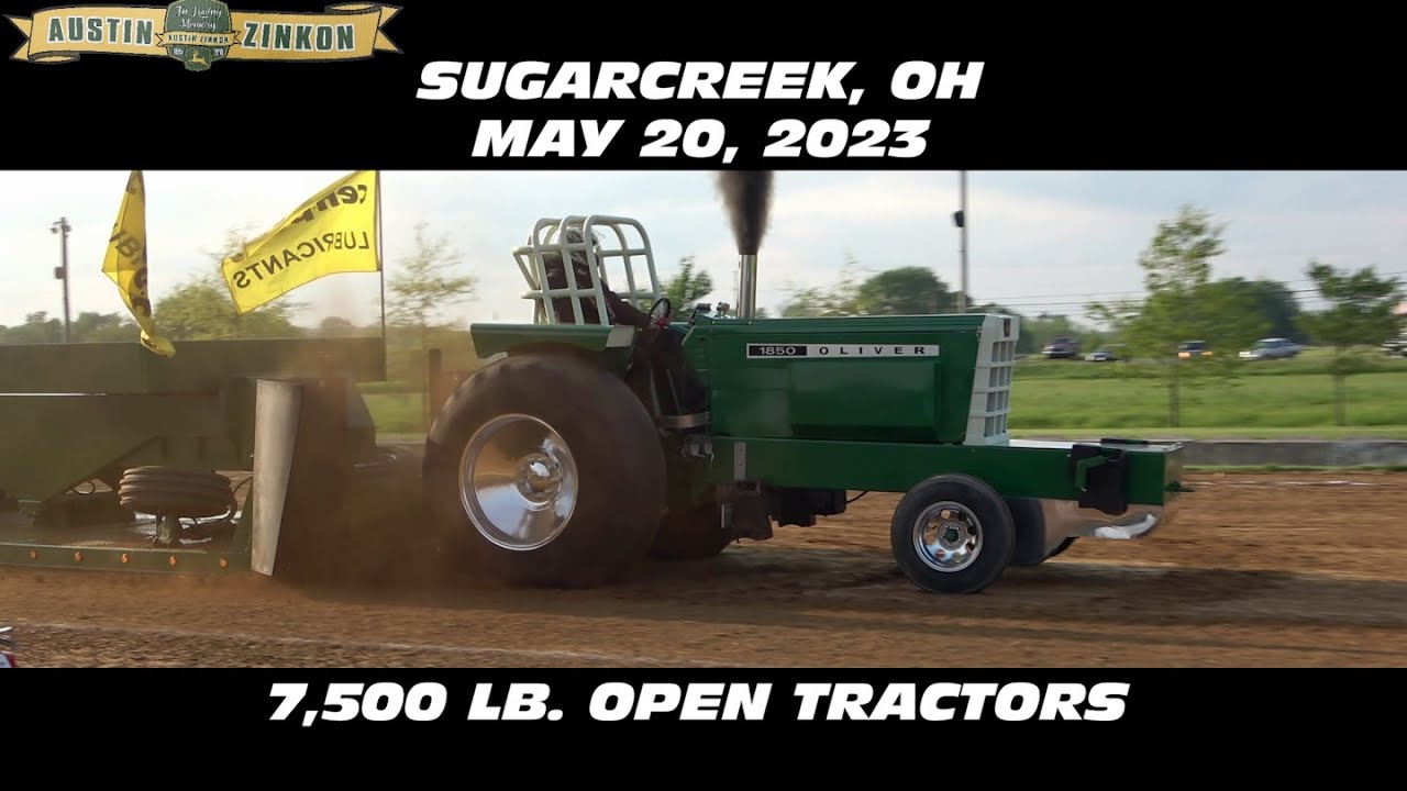 5/20/23 Sugarcreek, OH 7,500 lb. Open Tractors - YouTube
