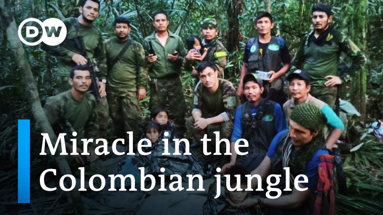 Four missing kids found alive after 40 days in Colombian rainforest ...