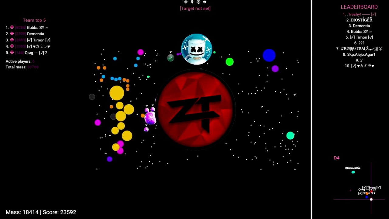 Agar io Team Play Takeover #2 Verified Clan - YouTube