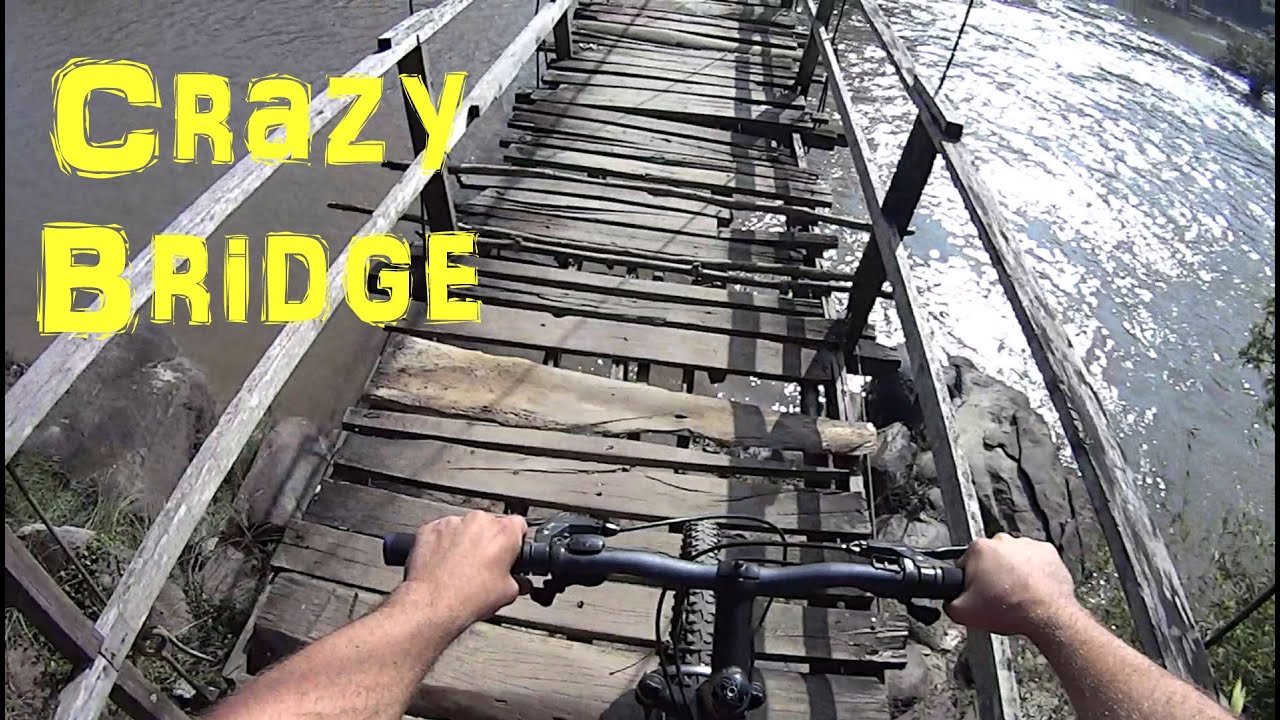 Crossing a Crazy Bridge in Thailand! - YouTube