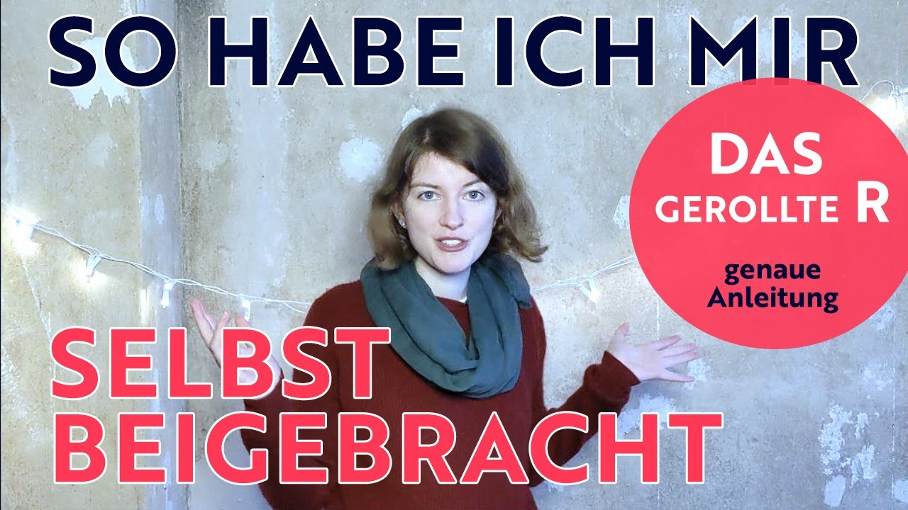 "R" rollen lernen - so lernst du das Zungen R - YouTube