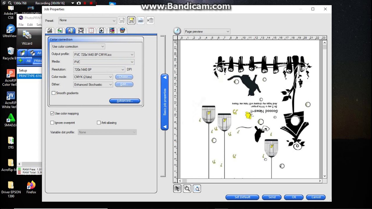 Tutorial Setting kecerahan warna dan cara Print pada Photoprint Ripping ...