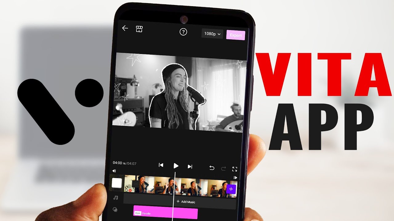 How To Use VITA App on Android To Edit Videos - YouTube
