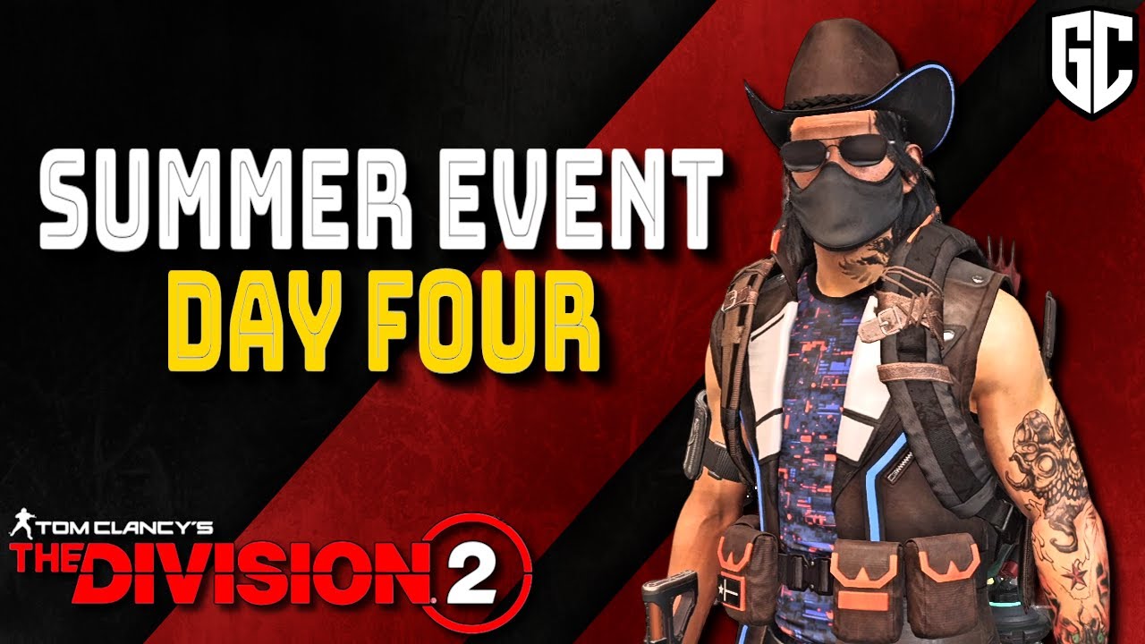 The Division 2 Summer Project Day 4! ODEA Cowboy Backpack - YouTube