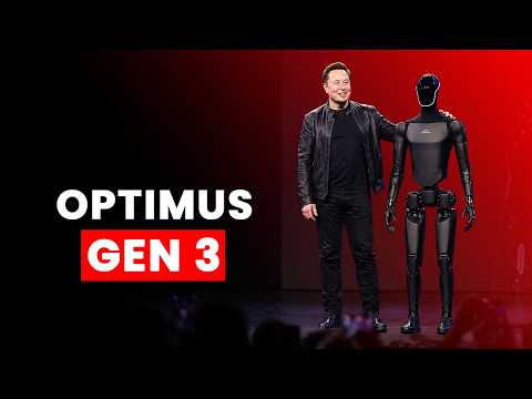 Elon Musk’s BIGGEST Bet Yet: Optimus Gen 3 MASS PRODUCTION Begins
