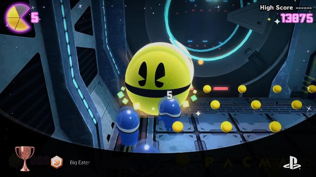PAC-MAN WORLD Re-PAC, Big Eater, Trophy Capture PS5 Gameplay - YouTube