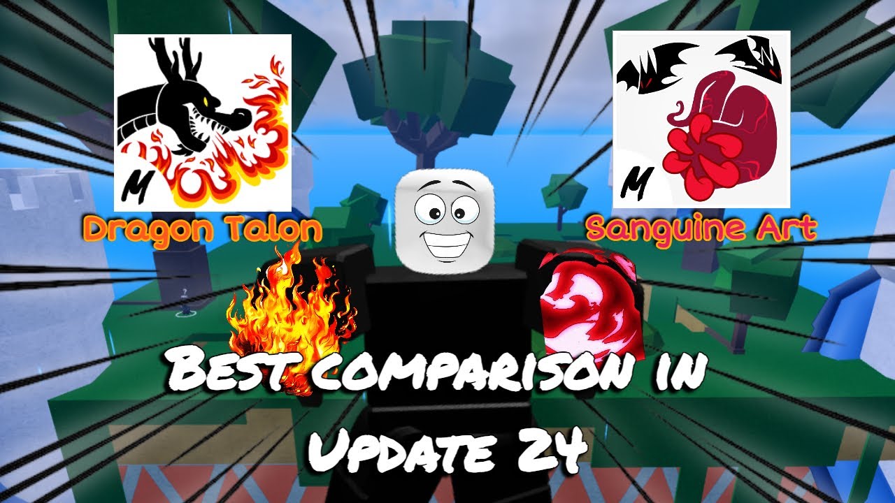 Dragon Talon vs Sanguine Art - Which Fighting Style DOMINATES Blox ...