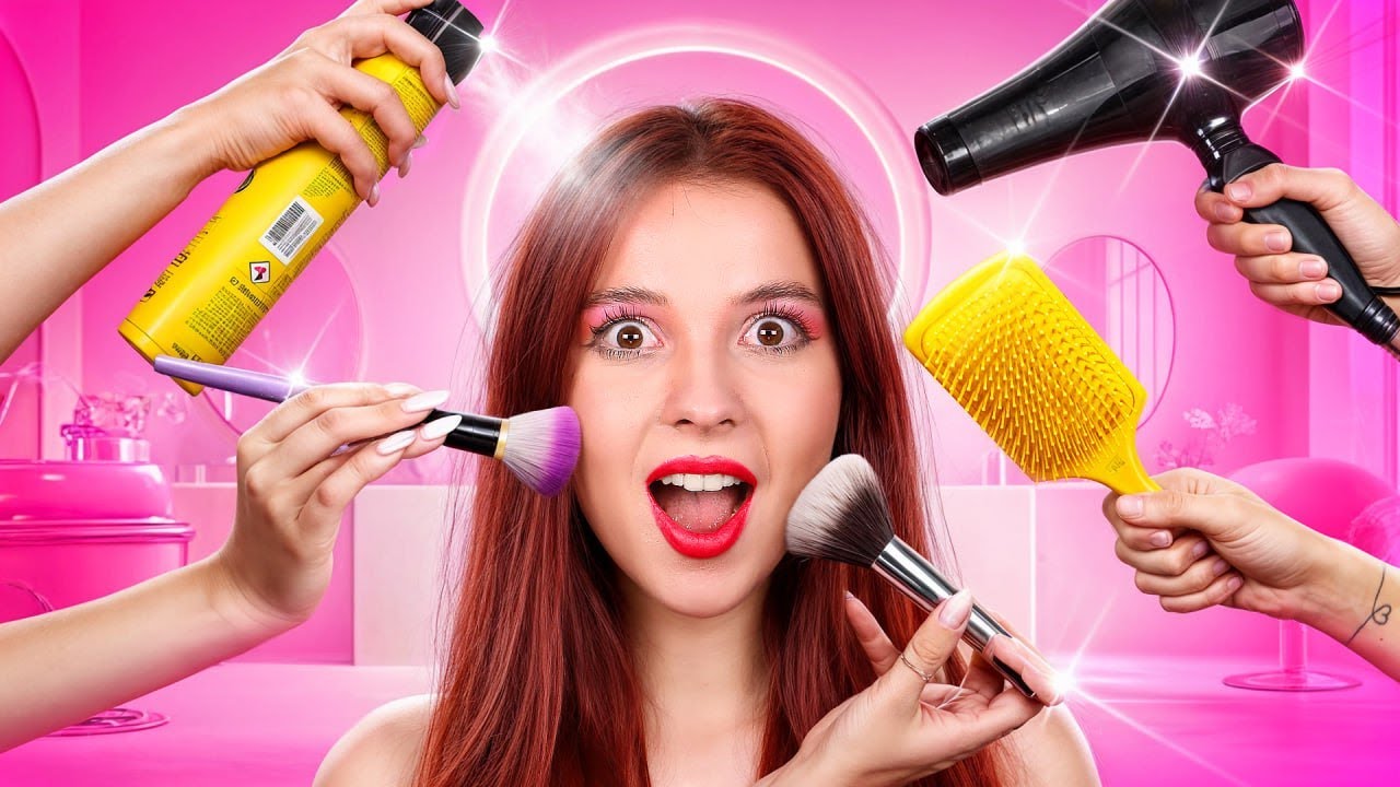 How to Open a Beauty Salon? || Extreme Makeover from Soft Girl to Alt ...