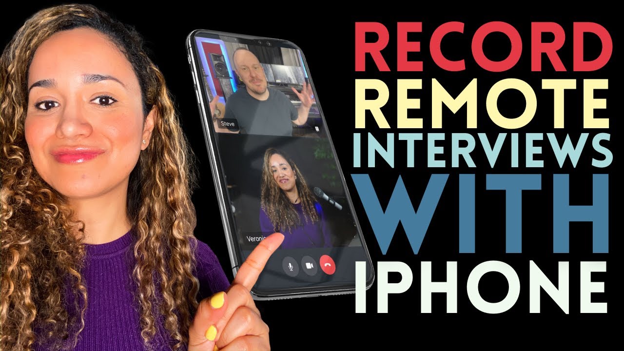 Remote Recording with Phone // Record High-Quality Videos with your ...