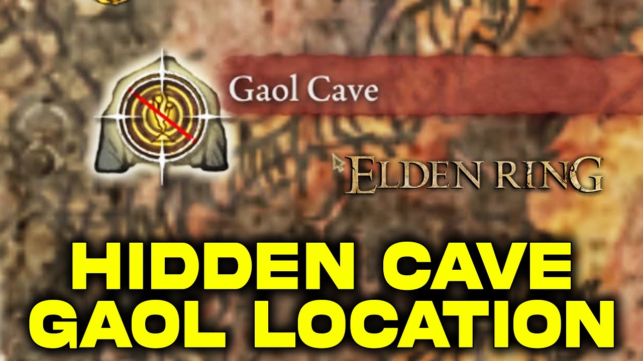 Hidden Cave in Elden Ring | How to Find Gaol Cave Location Guide - YouTube
